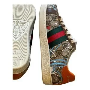 Gucci | Shoes | Rare Gucci Ace X Disney Huey Dewey Louie Gg Logo ...